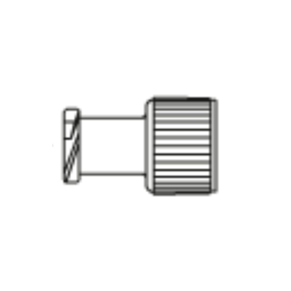 ICU Medical® Dual Function Red Luer Lock Cap for Male and Female Ports ...