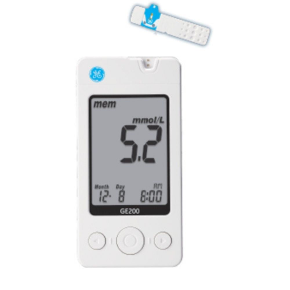 GE200 Blood Glucose Monitoring System – Safe Care Store Canada