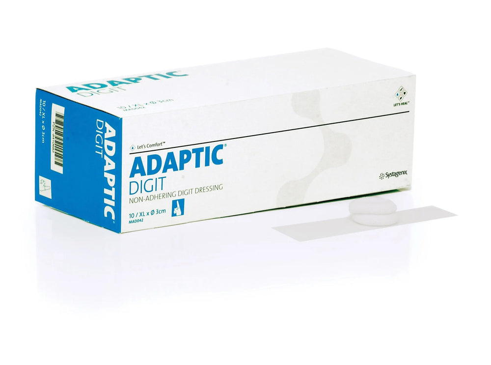 Adaptic® Digit Non-Adhering Digit Dressing Extra Large 3cm - Box Of 10 ...